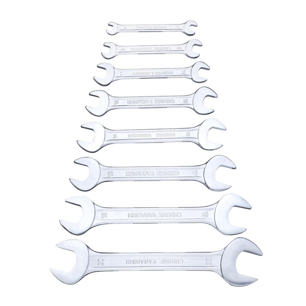 Taparia Double Ended Spanner Set DEP-08 – Amps Tools India